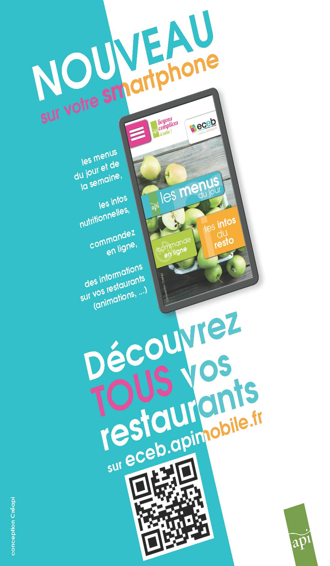 Découvrez les menus de nos établissements - ECEB